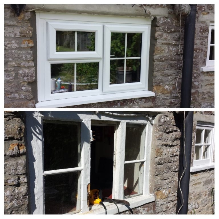 Cottage window replacement - Cornwall Glass