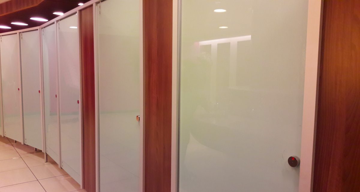 Loo doors - Cornwall Glass