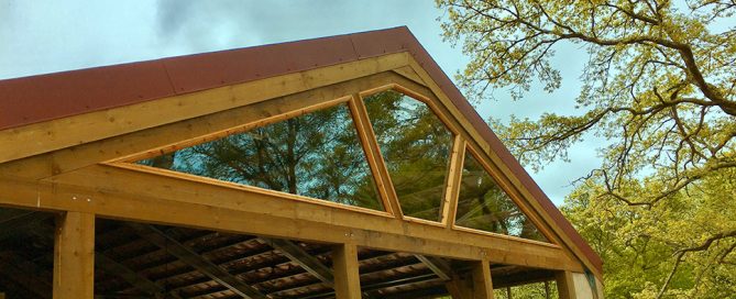 Bespoke Glazing in Timber Frame - Cornwall Glass