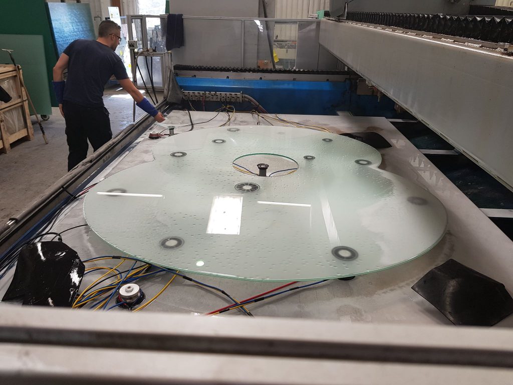 CNC Glass Processing
