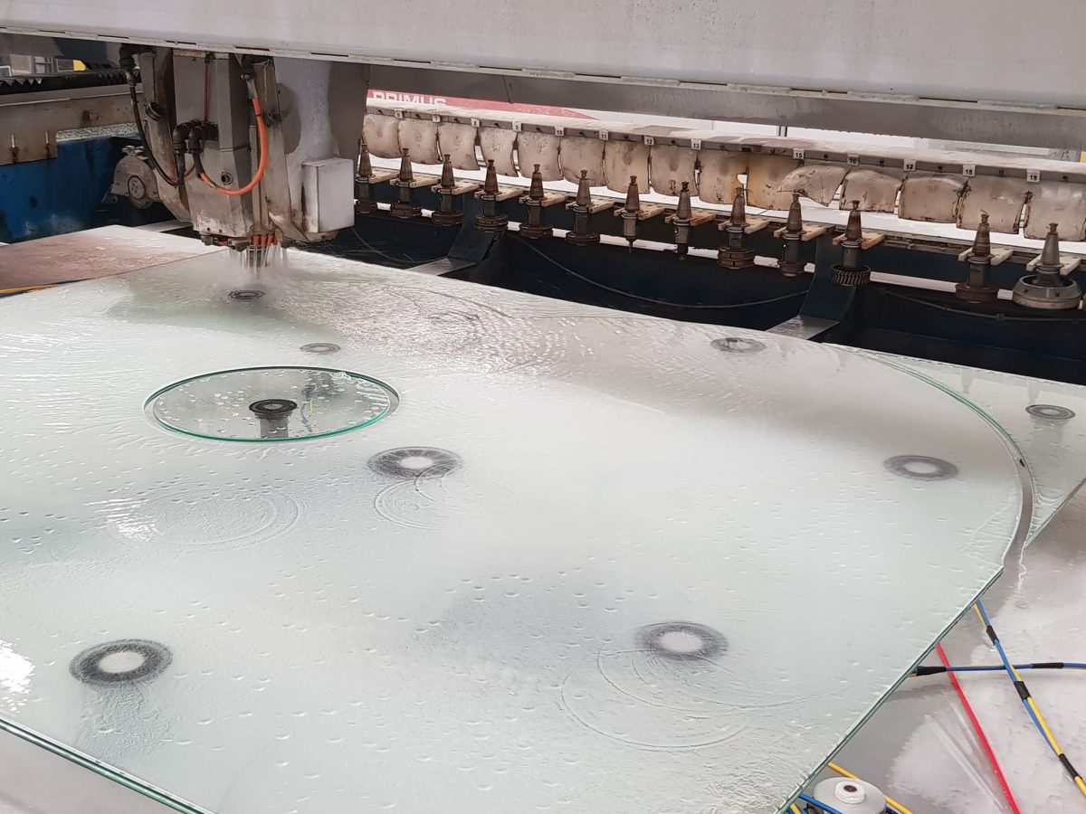 CNC Glass Processing